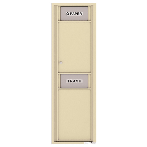 Trash/Recycling Bin with 2 Collection Areas - 4C Recessed Mount ...